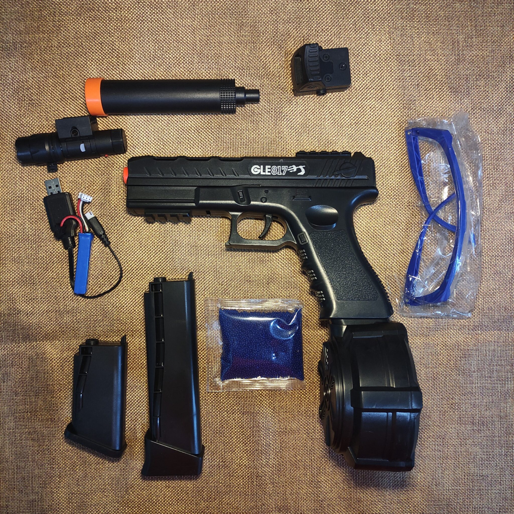 [Gel Blaster] Glock Poseidon Edition Auto – EZtoys